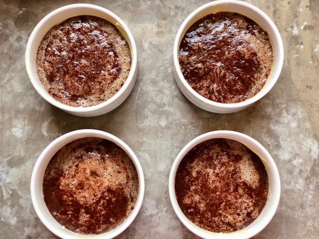 Guinness Chocolate Pudding with Irish Whiskey Whipped Cream